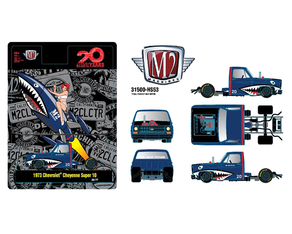 **Preorder**M2 Machines 1:64 1973 Chevrolet Cheyenne Super 10 Bedless ...