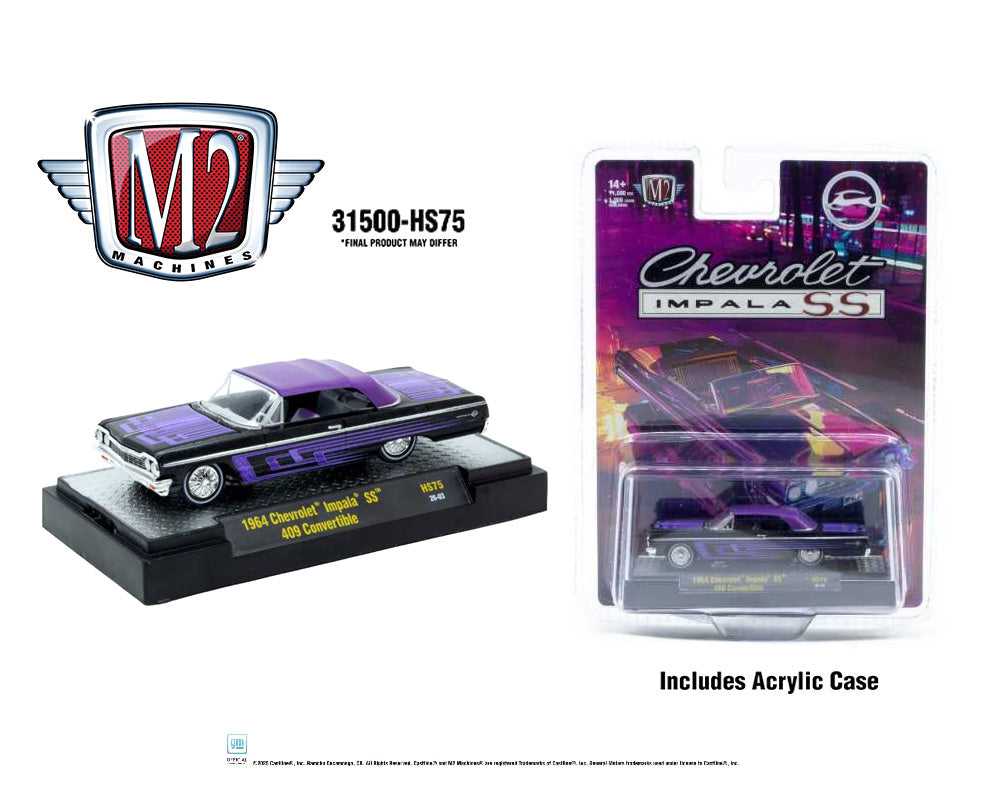 M2 Machines 1964 Chevrolet Impala SS 409 Convertible – Pmc Diecast